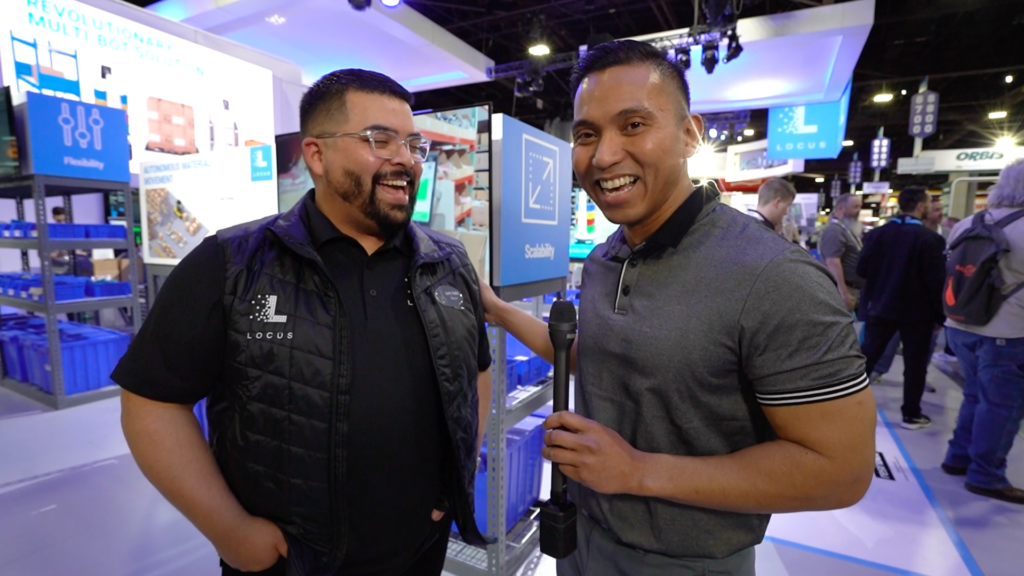 Locus Robotics – From the Show Floor Day 3 MODEX 2022 – MHIview